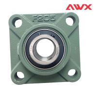 China AWX Pillow Block Bearing UCF205 Insert Ball Bearing With Grease Lubrication for sale