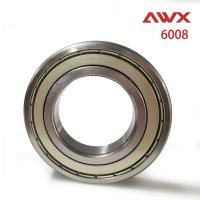 China 6008 6009 6010 Open Seal Ball Bearing  15mm Thickness For Industrial Applications for sale
