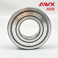 China 6008 6009 6010 Open Seal Ball Bearing  15mm Thickness For Industrial Applications for sale