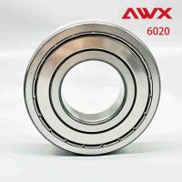China AWX Deep Groove Ball Bearing 6020 6021 6022 fpr Electric Motor / Home Appliances for sale