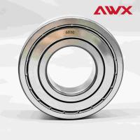China Open Deep Groove Ball Bearing 6030 6032 6034 Nylon Retainer Industrial Reducer Bearings for sale