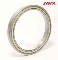 China Low Noise Thin Wall Bearing 16011 2RS Steel Cage Deep Groove Ball Bearing for sale