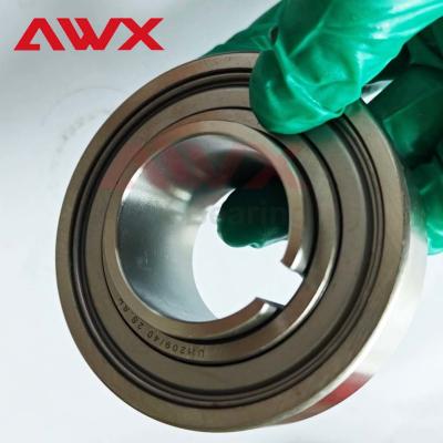 China Grease Lubricated Pillow Block Bearings With 21mm GCR15 Insert Bearing for sale