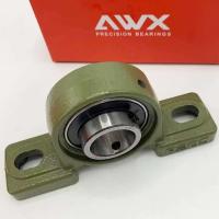 China 21mm Wide Contact Sealed GCR15 Insert Bearing With 6/300 Rpm Limiting Speed for sale