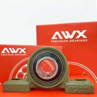 China 21mm Wide Contact Sealed GCR15 Insert Bearing With 6/300 Rpm Limiting Speed for sale