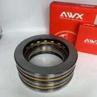 China Precision Steel Thrust Ball Bearing Extra Light Series Single Direction Flat Seat Steel Cage 52210 Open for sale