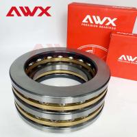 China Precision Steel Thrust Ball Bearing Extra Light Series Single Direction Flat Seat Steel Cage 52210 Open for sale