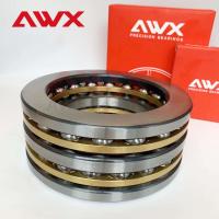 China P0 Z1V1 Vibration Open 52218 52219 52220 Thrust Ball Roller Bearing for sale