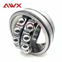China Aligning Ball Bearings Steel Cage C3 1210 1211 1212 1213 Load Rating For Heavy Duty for sale