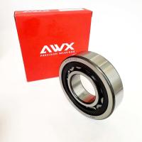 China Double Row Full Complement Cylindrical Roller Bearings NJ202-E-XL-TVP2 NJ203-E-XL-TVP2 For Construction Machinery for sale