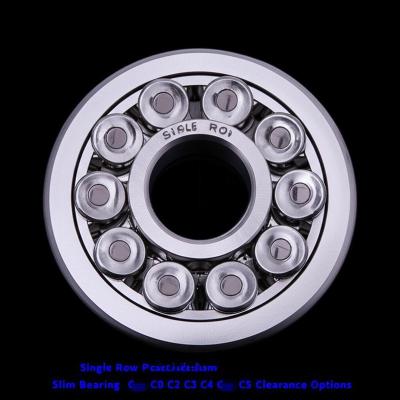 China Single Row Precision Slim Bearing with C0 C2 C3 C4 C5 Clearance Options for sale