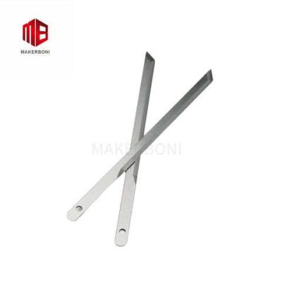 China HSS KF0716 Knife Blade 160x8x1.6mm Single Hole for Yin Cutter CH08 02-25W1.6H3 for sale