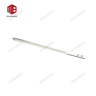 China High Speed Steel Blade 200x8x2mm for Textile Cutter Machines Sewing Parts for sale
