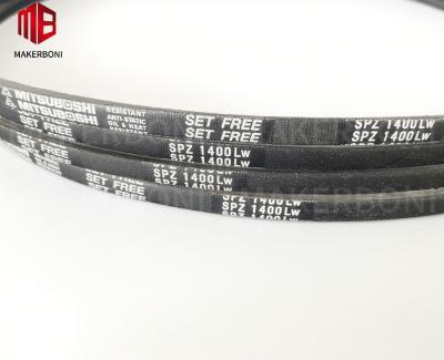 China SPZ-1400 Timing Belt for Yin Cutting Machine High Precision Power Transmission 1400mm for sale