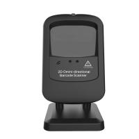 China Desktop Wired USB 1D 2D Barcode Qr Code Reader Omnidirectional Barcode Scanner Platform for sale