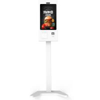 China Free Standing 21.5/32 Inch Payment Kiosk with Pos Barcode Scanner and Ticket Printer for sale