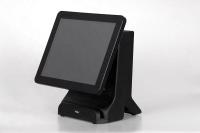 China POS Terminal with 58mm Printer 128mm * 64mm Display and 3 Bills 5 Coins Cash Drawer for sale