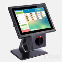 China Supermarket Shop 10.1inch Touch Screen Checker with Built-in Barcode Scanner and 16G SSD for sale