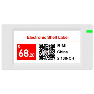 China Bimi 4.9inch Digital E-paper Display Electronic Shelf Label for Supermarket Windows OS for sale