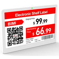 China Bimi 4.9inch Digital E-paper Display Electronic Shelf Label for Supermarket Windows OS for sale