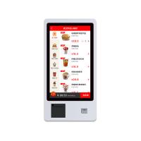 China Bimi 32 inch Self-Serve Touch Screen Kiosk with Printer QR Barcode Scanner Wall Mount for sale