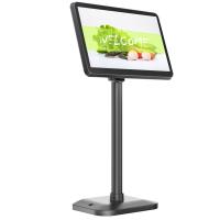 China Android operation system P-101 10.1inch IPS AD screen checkout display pole customer display second display for sale