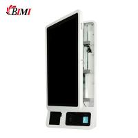China Self-service Kiosk 32 inch Wall Mount Touch Screen with 80mm Printer QR Barcode Scanner for sale