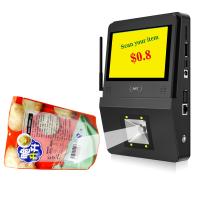 China 32G Flash Memory Supermarket Checker with POE Speaker and 5inch Android Touch System for sale