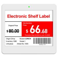 China Supermarket Bimi E-ink Display Tag Windows OS Not Touch Screen Electronic Shelf Label for sale