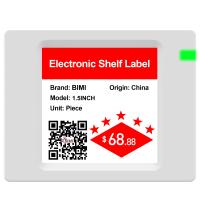 China Supermarket Electronic Shelf Tag Three Color Eink E-paper Display Free SDK Included for sale