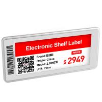 China Supermarket Electronic Shelf Tag Three Color Eink E-paper Display Free SDK Included for sale
