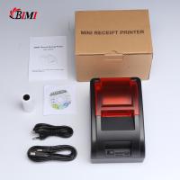 China TP-58H 2 Inch 58mm Thermal Receipt Printer with Black Color and Paper for sale