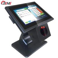 China POS-0096 Design 10.1inch Touch Screen Android System Checker for Supermarket Shop for sale