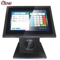 China POS-0096 Design 10.1inch Touch Screen Android System Checker for Supermarket Shop for sale