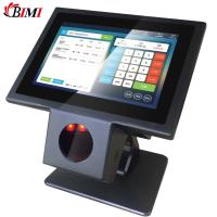 China Supermarket Shop 10.1inch Android 7.1 System SSD 8G Touch Screen POS with Barcode Scanner Bimi for sale