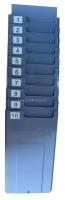 China Grey or White ABS Time Card Holder for TS10 Time Recorder Time Management Made Easy for sale
