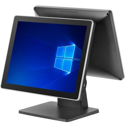China 15.6inch Windows POS System with 10-Point Capacitive Touch and LAN/USB/COM/VGA Interface for sale