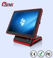 China VFD Customer Display 15 Inch POS Terminal with 80mm Printer and i5 All-in-One PC for sale