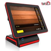 China 15'' Ture Flat Touch Screen Bimi 2021 POS Terminal/2019 External Card Reader Optional for sale