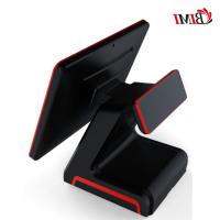 China 15'' Ture Flat Touch Screen Bimi 2021 POS Terminal/2019 External Card Reader Optional for sale