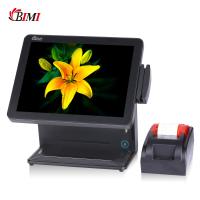 China Boost Your Business with Bimi 15 Inch Touch Screen POS Terminal and J1800 Dual Core CPU for sale