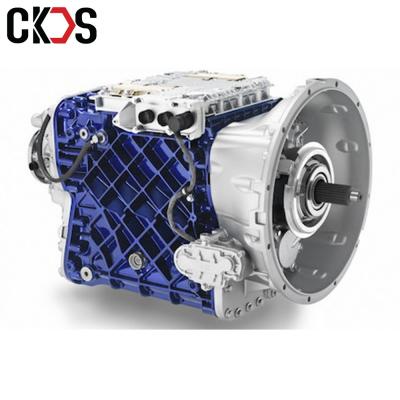China 6D24 Truck Spare Parts High Performance 10 Speed Gearbox With Pto for sale