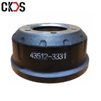 China Durable Truck Spare Part Brake Drum  For Hino 700 43512-3331 for sale