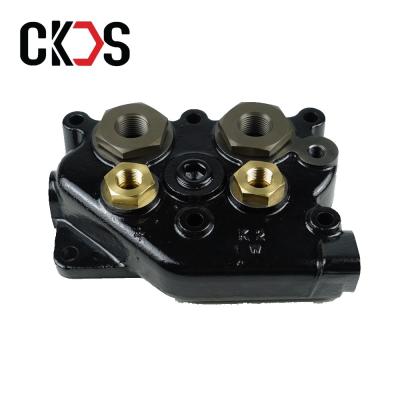 China Cylinder Head for Truck Twin Air Brake Compressor Mitsubishi Fuso 6D22 Spare Parts for sale
