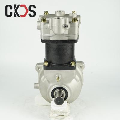 China China Manufacturers Japanese Truck Diesel Engine Pneumatic Air Brake Compressor for 6WF1 Double cylinder Engine 35MM Shaft Diam for sale