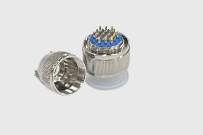 China OEM Hermetic Feedthrough Connectors 2MPa Pressure Rated Glass Sealed Aviation Plug for Industrial Applications for sale