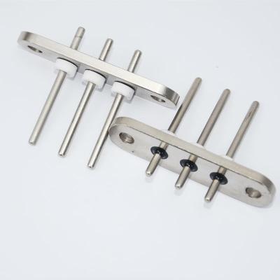 China Shockproof Hermetic Rectangular Connector 500V with Low Insertion Force -70°C to 300°C Temperature Range for sale