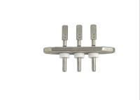 China OEM Hermetically Sealed Electrical Connectors 12V-540V with 3-5μm Nickel Plating for Electric Vehicles for sale