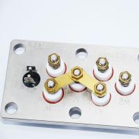 China Silver Connection Terminal Plate Screw Copper Terminal Board Connector - 3000V Hi-pot, -70°C to 300°C Operating Range for sale