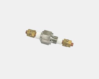 China Custom Hermetic Feedthrough Connectors with Glass Insulation - 100A-300A Current Rating, -70°C to +300°C Temperature Range for sale
